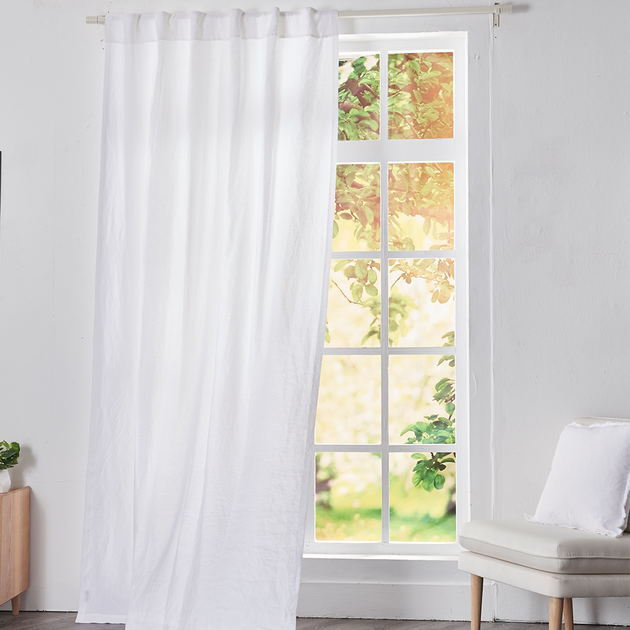 Basic Linen Curtains | 100% Pure Affordable Linen Curtains | Linen ...
